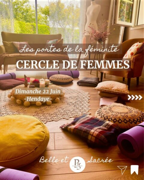 CERCLE DE FEMMES "Les portes de la féminité" Pays basque Juin 2025